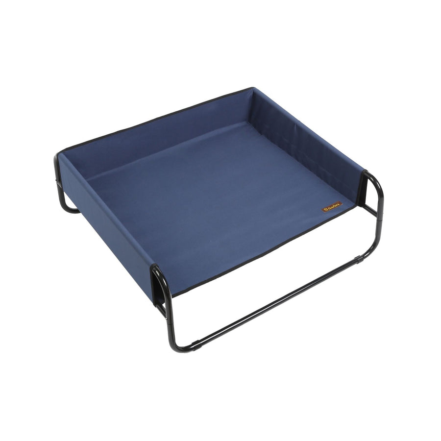 High Walled Outdoor Trampoline Pet Bed Cot - Blue – Charlie's Pet